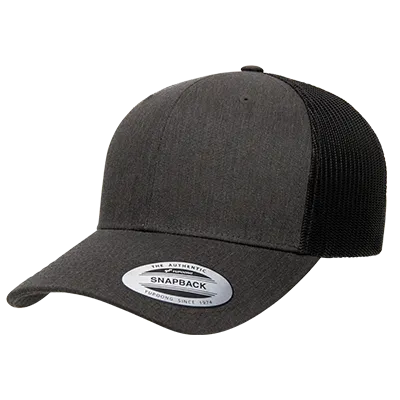 Yupoong 6606 | 6 Panel Retro Trucker Cap - The Monterey Company
